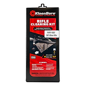 Kleenbore Gun Care Classic Rifle Kit (.30/7.62mm), BLK, 1009496