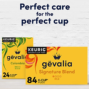 GEVALIA Signature Blend Coffee, Mild, K-CUP Pods, 84 Count