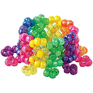Beadery B6262 The Sparkles Pony Bead Box - approximately 2300 beads