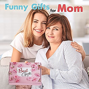 Funistree Gifts for Grandma Mom Christmas Xmas from Grandkids, Funny Gag Stocking Stuffers Ideas for Mom Cup Holder, Women Stocking Stuffers for Nana Granny Cookbook Stand Recipe Book Holder Home Deco