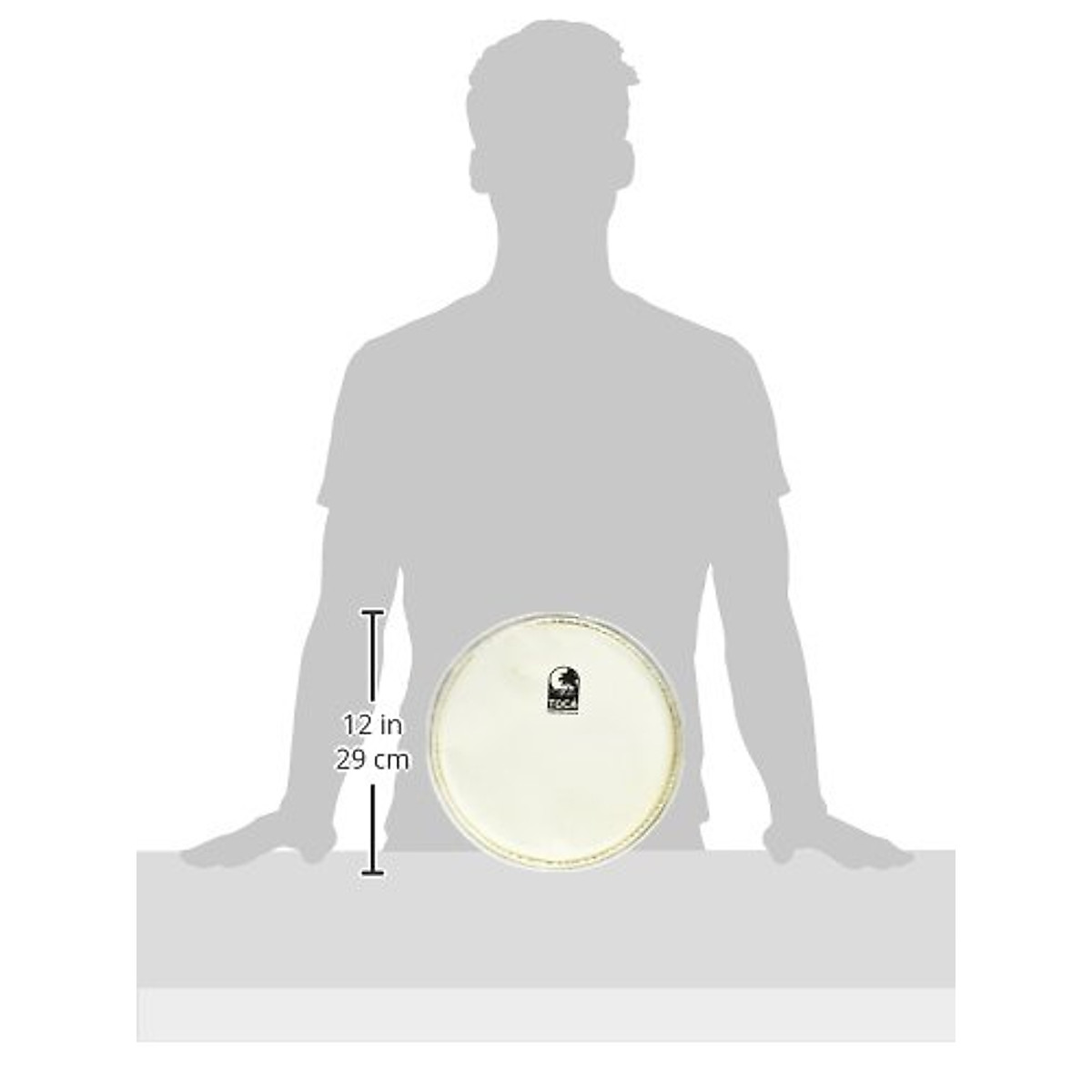 Toca TP-FHM10 10-Inch Goat Skin Head for Mechanically Tuned Djembe