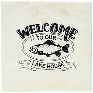Mud Pie Lake House Marble Board