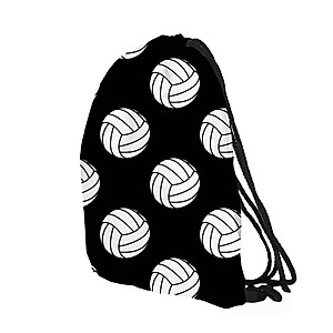 Jom Tokoy Drawstring Backpack Sports Gym Bag Sackpack Volleyball Team Gifts Portable Travel Accessories (volleyball)