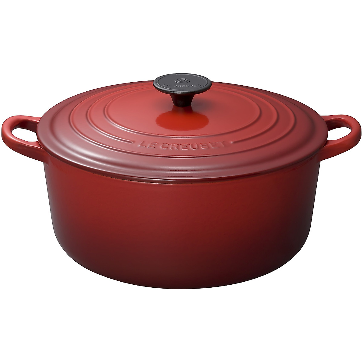 Le Creuset Enameled Cast-Iron 9-Quart Round French Oven, Red