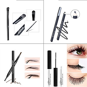 Joyeee All in One Makeup Kit For Teenager Girls, Full Starter Makeup Kit for Women Beginners Includes Eyeshadow Palette, Eye Brush, Mascara, Eyebrow Pencil, Eyeliner Pencil