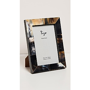Tizo Design Women's Photo Frame 4x6, Horn, One Size