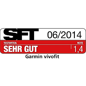 Garmin Vivofit Fitness Band - Black w/o ant stick (Renewed)