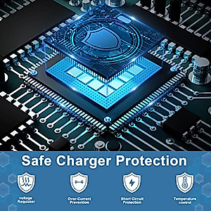 45W Samsung Charger Type C Super Fast Charging USB C Android Charger for Samsung Galaxy S23 Ultra/S23/S23+/S22/S22 Ultra/S22+/Note 10/20/S20/S21, Galaxy Tab S7/S8, PPS Charger with 6.6FT Cable, 2Pack