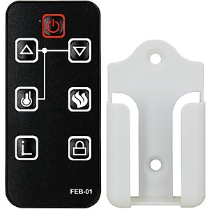 Replacement for FEBO Flame Electric Fireplace Remote Control ZHS-23-B 15IN-23-094
