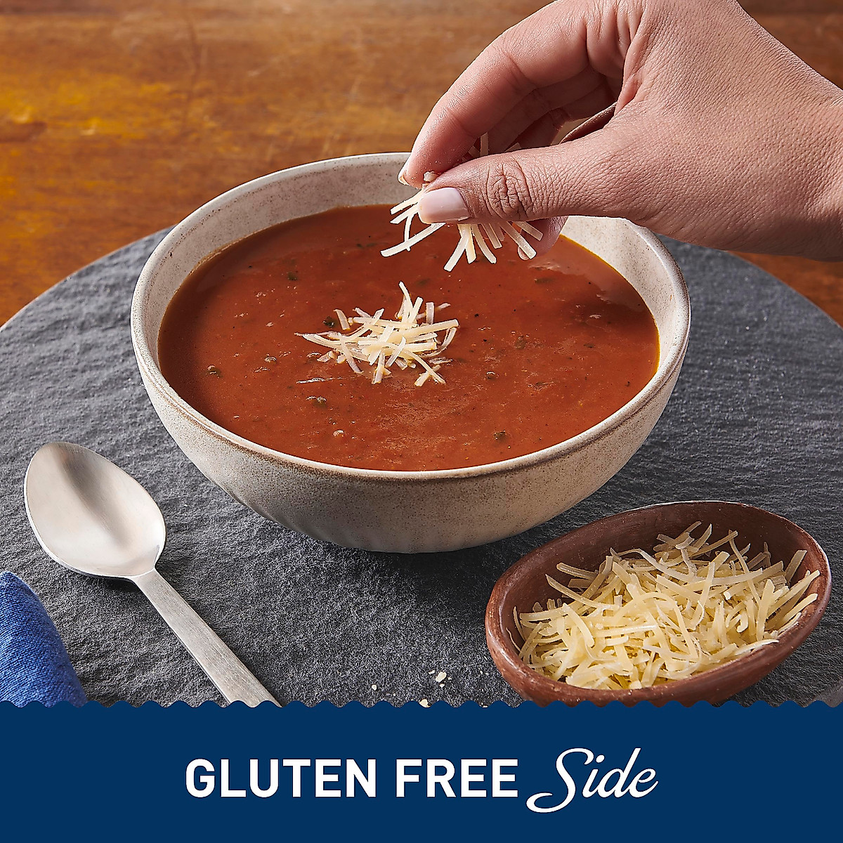 Progresso Tomato Basil Soup, Vegetable Classics Canned Soup, Gluten Free Soup, 19oz, Pack of 4