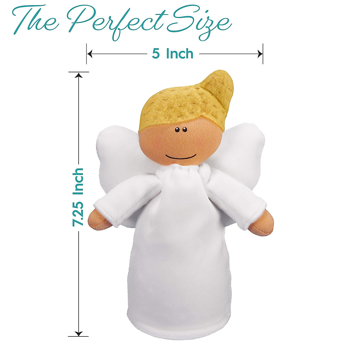 The Angel Gift Book Set: A Book Reminding Children That Angels are Watching Over Them, Baptism Gifts for Girls, Comfort Gifts, Comfort Book (Faith Version for Girls)