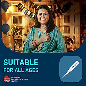 Omron MC-246 (MC246) 60 Second Digital Rigid Thermometer