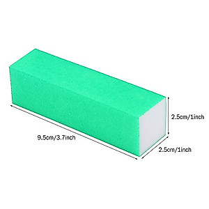 5pcs Nail Buffer Block, Sponge Nail Care Nail Art Buffer File Blocks Dead Skin Removers Sanding Nail Manicure Polish Tools Pedicure Supplies