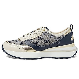 Michael Kors Flynn Trainer Navy 7.5 M