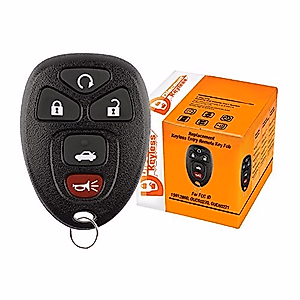 Discount Keyless Replacement Key Fob Car Entry Remote For Chevy Impala Monte Carlo Lucerne DTS OUC60270, 15912860