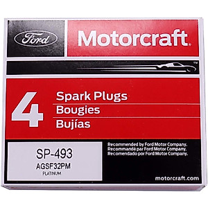 MAS Set of 6 Ignition Coil & 6 Motorcraft Platinum Spark Plugs AGSF32PM SP493 Compatible with Ford Mazda Tribute Mercury 3.0 V6 DG513 DG500 C1458 FD502 UF406 C1387 FD495