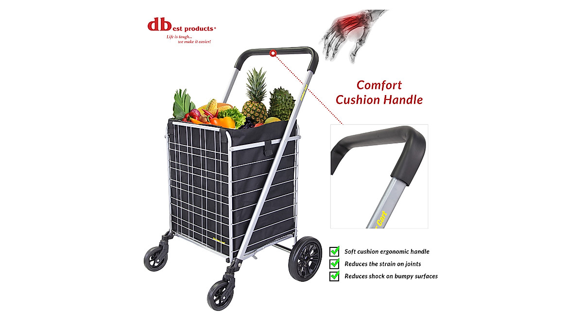 Cruiser Cart Deluxe Bag - Shop Smart and Easy