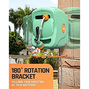 FIILPOW Automatic Pool Cleaner & 100 FT Garden Hose Reel