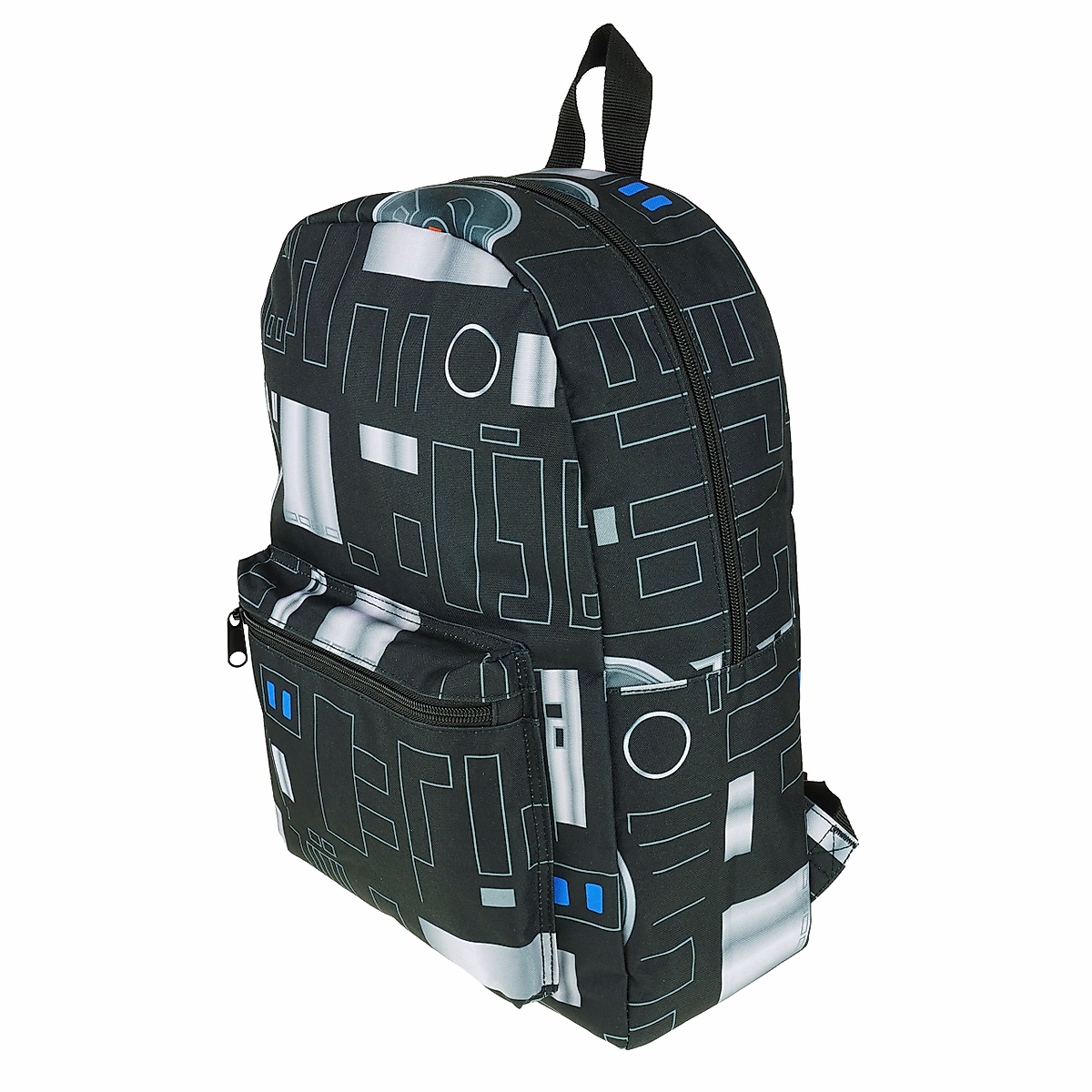 KBNL Star Wars - The Last Jedi - First Order BB-9E Backpack Deluxe All Over Print Backpack - 64959, Black