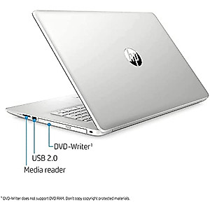 HP - 17.3" HD+ Touchscreen Laptop - 10th Gen Intel Core i5 - 8GB Memory - 256GB SSD - Numeric Keypad - DVD-Writer - Windows 10 Home
