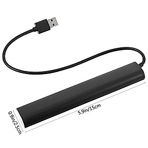 OSALADI USB Hub USB Hub USB Hub USB Hub 7-in-1 Computer Hub Adapter with Cable Multi-Port Expansion Transfer Adapter for Pc Laptops Tablets USB Splitter USB Splitter USB Adapter USB Adapter