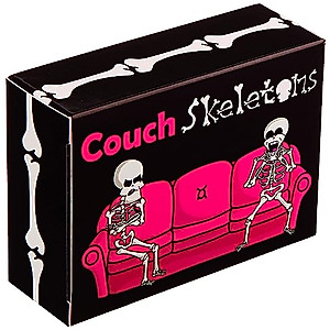 Couch Skeletons Card Game - Quick and Easy 2 Player Game by The Dusty Top Hat