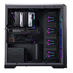 Phanteks (PH-ES620PC_BK01) Enthoo Pro 2 Full Tower – High-Performance Fabric mesh, Closed Window, Dual System/PSU Support, Massive Storage, Black