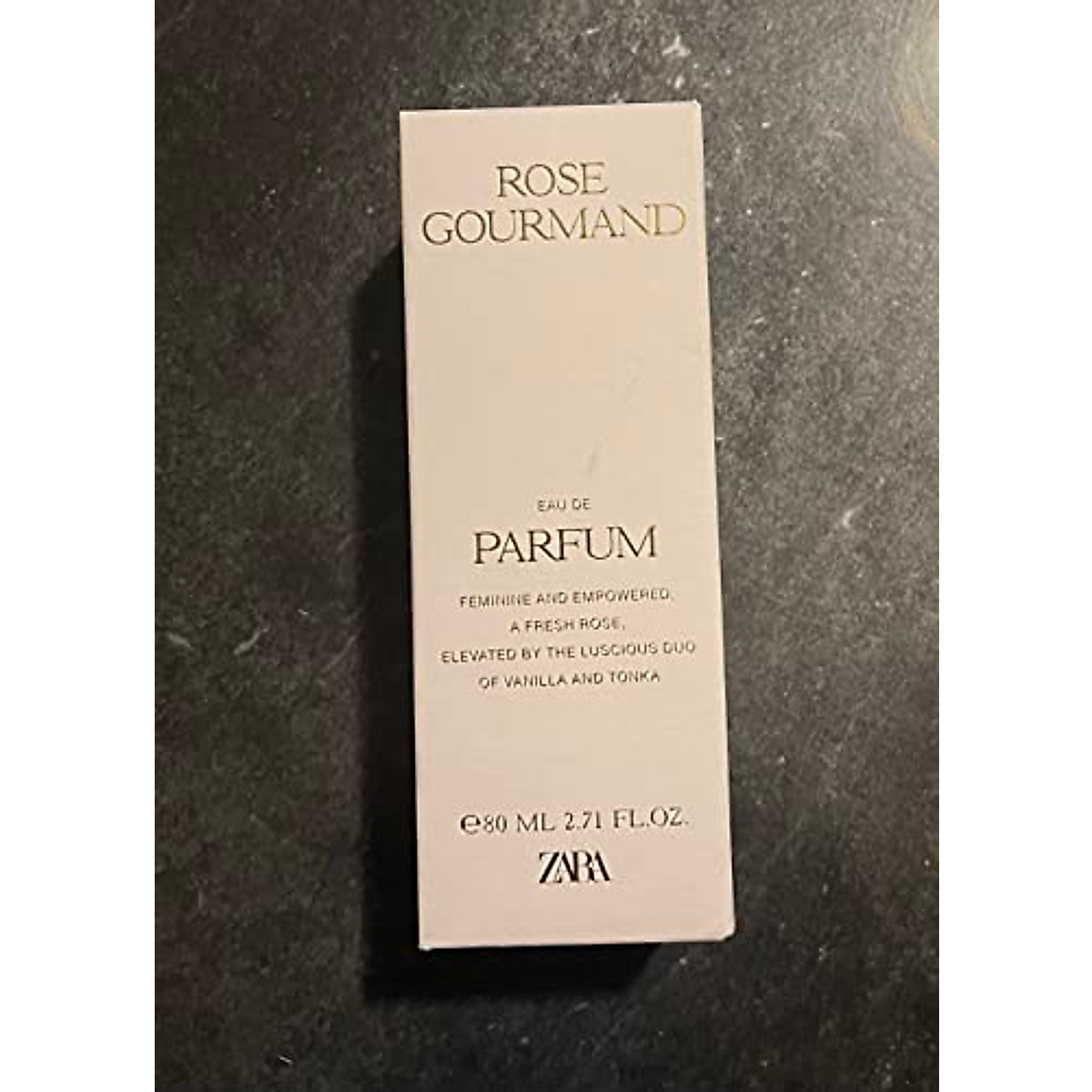 Zara ROSE GOURMAND EDP 80 ML (2.71 FL. OZ).