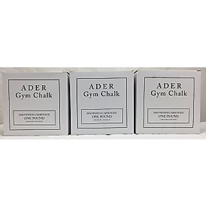 Ader Sporting Goods Gym Chalk 3 Lbs (24 Blocks)