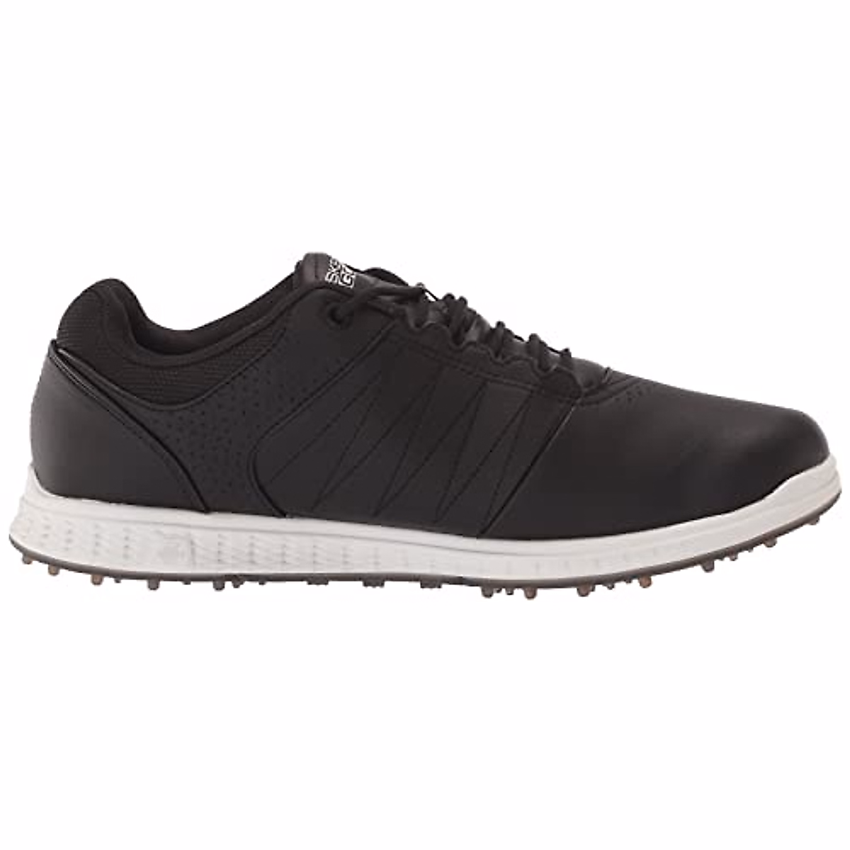 Skechers Men's Pivot Spikeless Golf Shoe, Black, 10.5