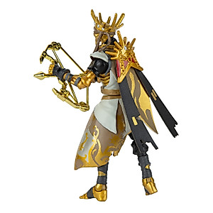 FORTNITE ORO (Master Grade) - 4-Inch Articulated Figure with Back Bling, Harvesting Tool, and Weapons