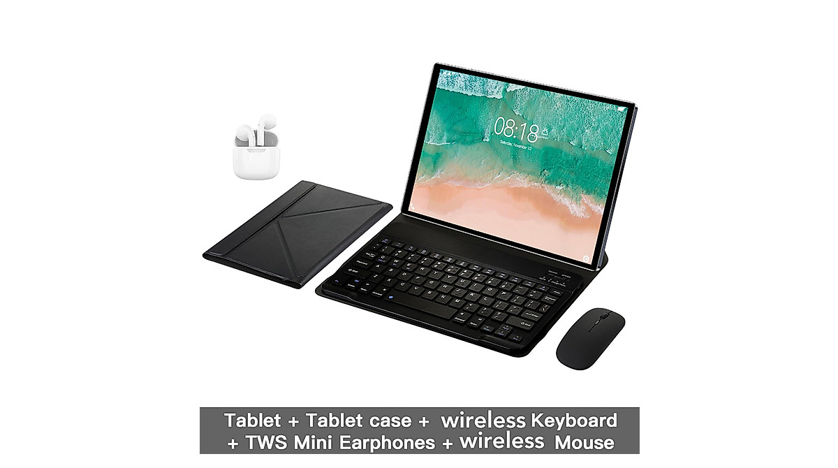 10.1 Inch Tablet with 6GB RAM & 128GB ROM - 2 in 1