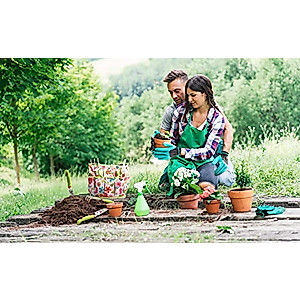 Garden Tool Set,Heavy Duty Hand Tool Kit with Storage Tote,Kneeling Pad,Gardening Gifts for Women/Parent