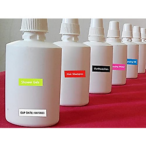 Aitaperste 6 Pack Tapes Compatible with Brother TZ TZe P Touch 12mm 0.47 Laminated Color Compatible with PT-D202 PT-H110 PTD2010, White/Black/Red/Blue/Lime Green/Berry Pink, 26.2 Feet Roll