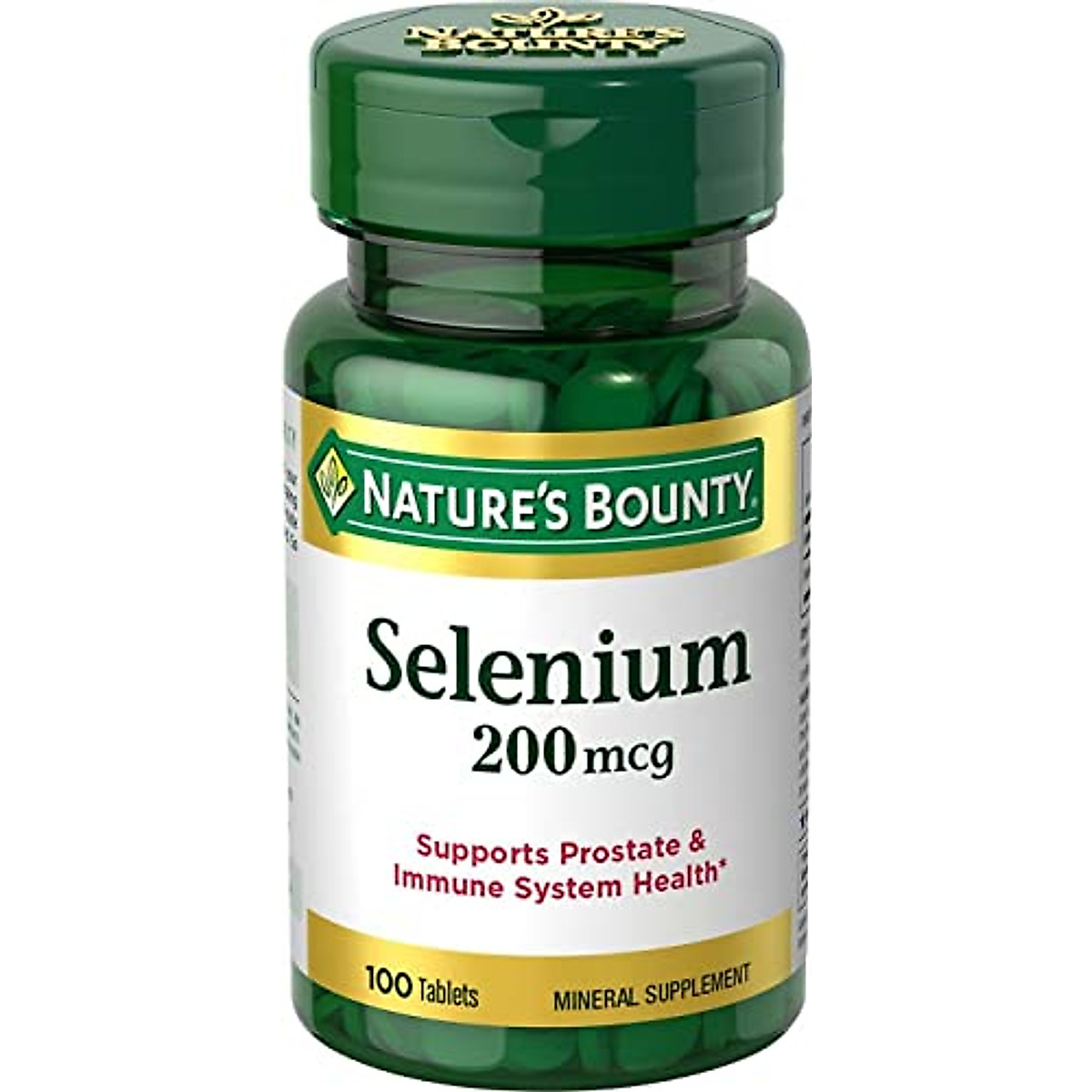 Nature's Bounty Selenium 200mcg, 100 Capsules
