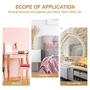 Cabilock Box Organizers Delicate Organizer Wedding Party Gift Anniversary and Keepsake Container Display Trinket Flannal Flannel Proposal Mushroom Schmuckschatulle Rings Single Red Day