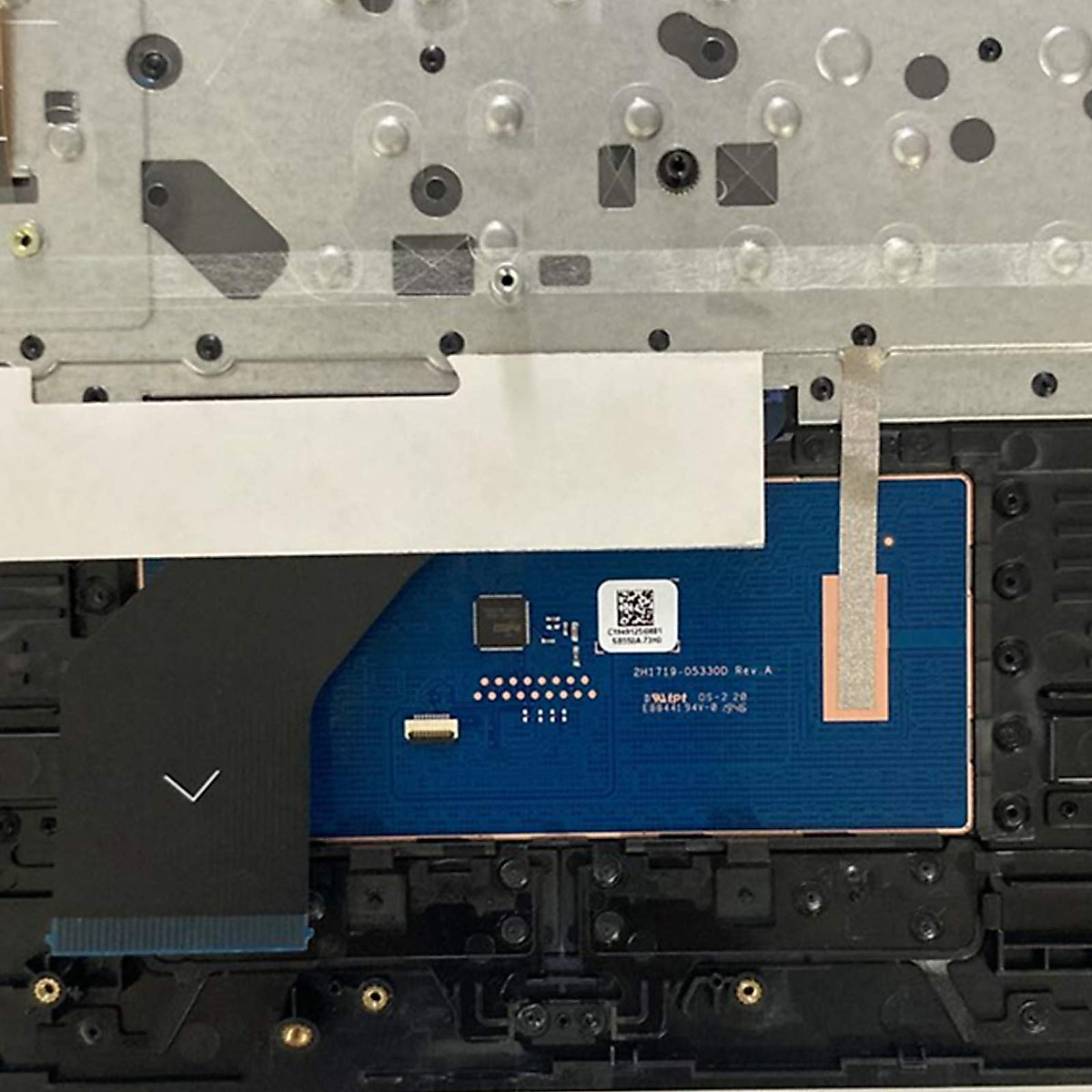 Replacement for HP Pavilion17BY 17-by 17CA 17-CA Laptop Upper Case Palmrest Backlit Keyboard Touchpad Assembly Part L22749-001