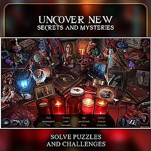 Legacy Games Amazing Hidden Object Games for PC: Adam Wolfe (5 Game Pack) - PC DVD with Digital Download Codes