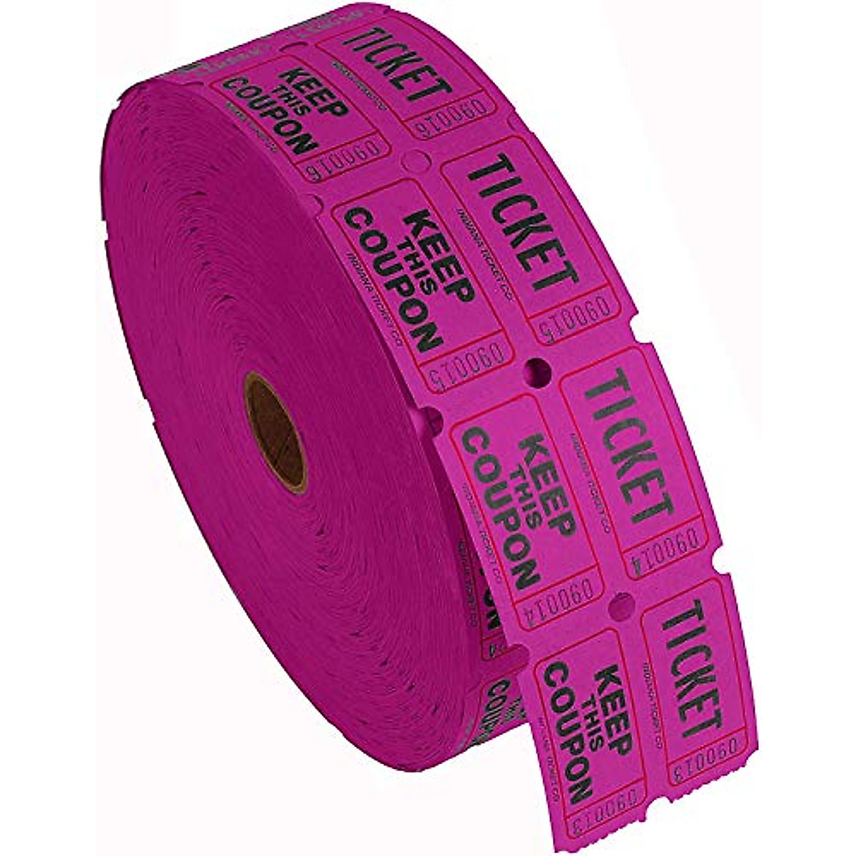 Double Roll Raffle Event Tickets - Full Set of 8 Colors (8 Rolls of 2000 Tickets Each)