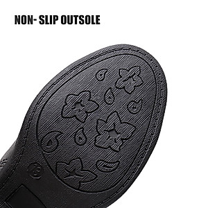 WOWHAH Kids Boys Girls Cowboy Boots, Cowgirl Boots for Girls Western Boots(Toddler/Little Kid/Big Kid)(WH808-Brown-2)