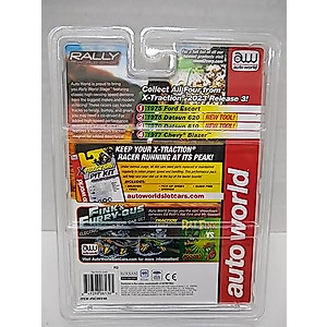 Auto World SC393-4A Rally World Stage 1977 Blazer HO Scale Electric Slot Car - Blue and White