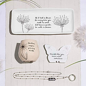 Pavilion Gift Company Teachers Inspire Growing Minds Ceramic Soy Candle