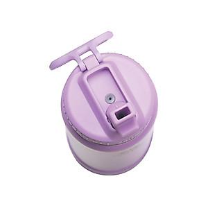 Takeya Actives Water Bottle with Straw Lid - Durable & Easy-Care Water Bottle with Stainless Steel Insulation - BPA-Free Lid with Carry Handle & Straw - Dishwasher-Safe - 24 oz, Lilac