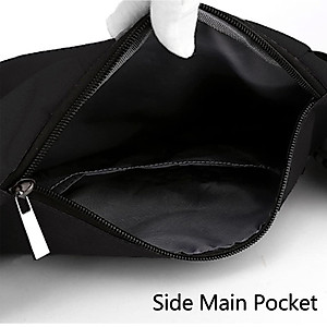 VADOO Personal Flex Bag, Anti-theft Crossbody Bag for Travel Sport Lightweight Sling Bag Left Shoulder Bag for Women and Men