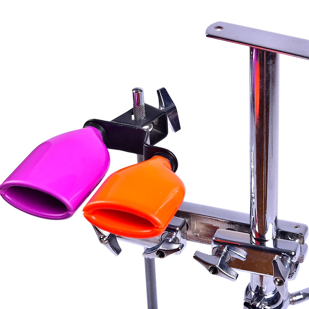 Drum Percussion Cowbell Double Mounted Bell Two-colors