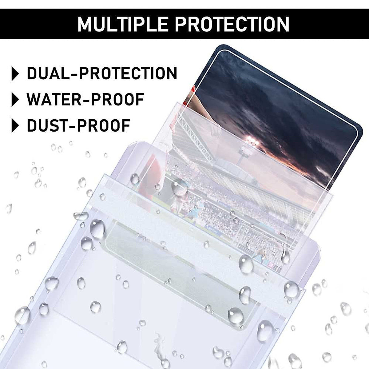 HOMTHY Toploaders Cards Sleeves Bundle for Trading Cards, 100 Toploaders and 200 Soft Penny Card Sleeves Fit for Standard Cards, Sports Cards, MTG