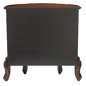 Design Toscano Villa Lucchesi Serpentine Console Table with Drawers and Cupbords, 32 Inches Wide, 13 Inches Deep, 30 Inches High, Full Color Finish