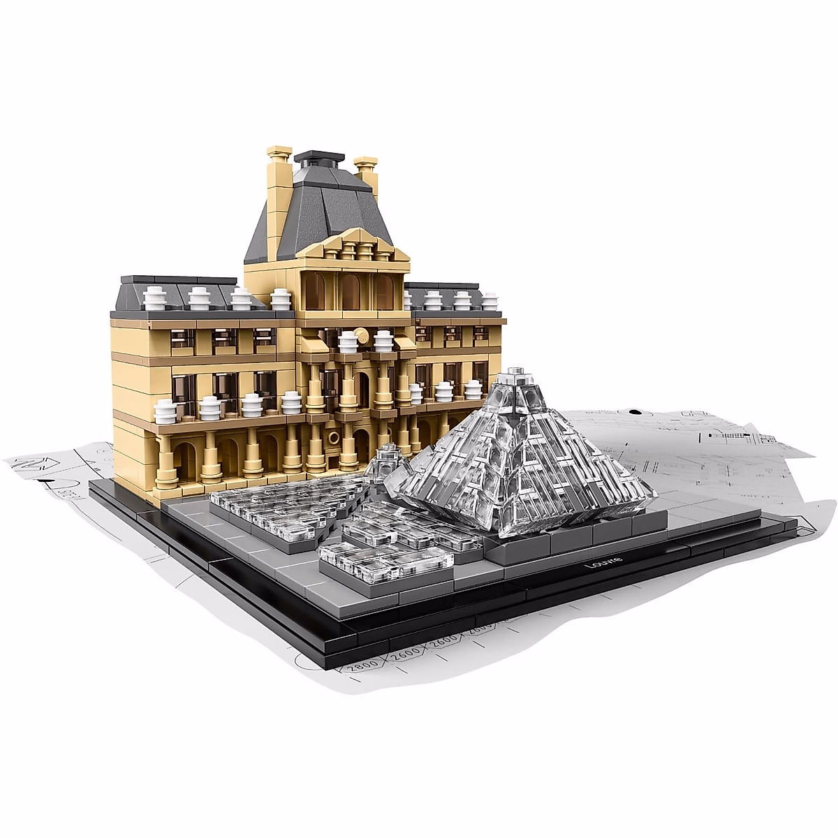 LEGO Architecture 21024 Louvre Building Kit