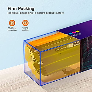 E-Z Ink (TM) Compatible TN880 Super High Yield Toner Cartridge Replacement for Brother TN880 TN-880 TN 880 MFC-L6900DW HL-L6200DW MFC-L6700DW MFC-L6800DW HL-L6200DWT HL-L6300DW Printer（2 Black）