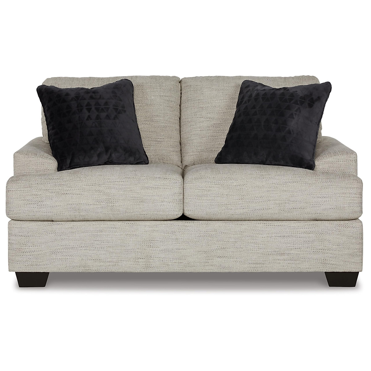 Signature Design by Ashley Vayda Contemporary Loveseat for Living Room, Beige